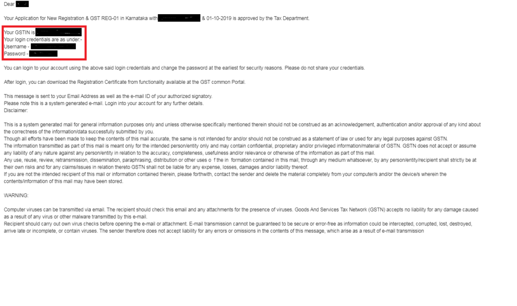 GST Portal Login: First Time User - Learn by Quicko