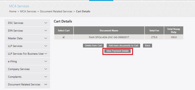 MCA Portal : Get Certified Copies of filed eForms - Learn by Quicko