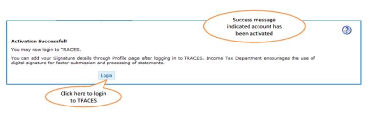 TRACES Taxpayer Registration Process - Learn by Quicko
