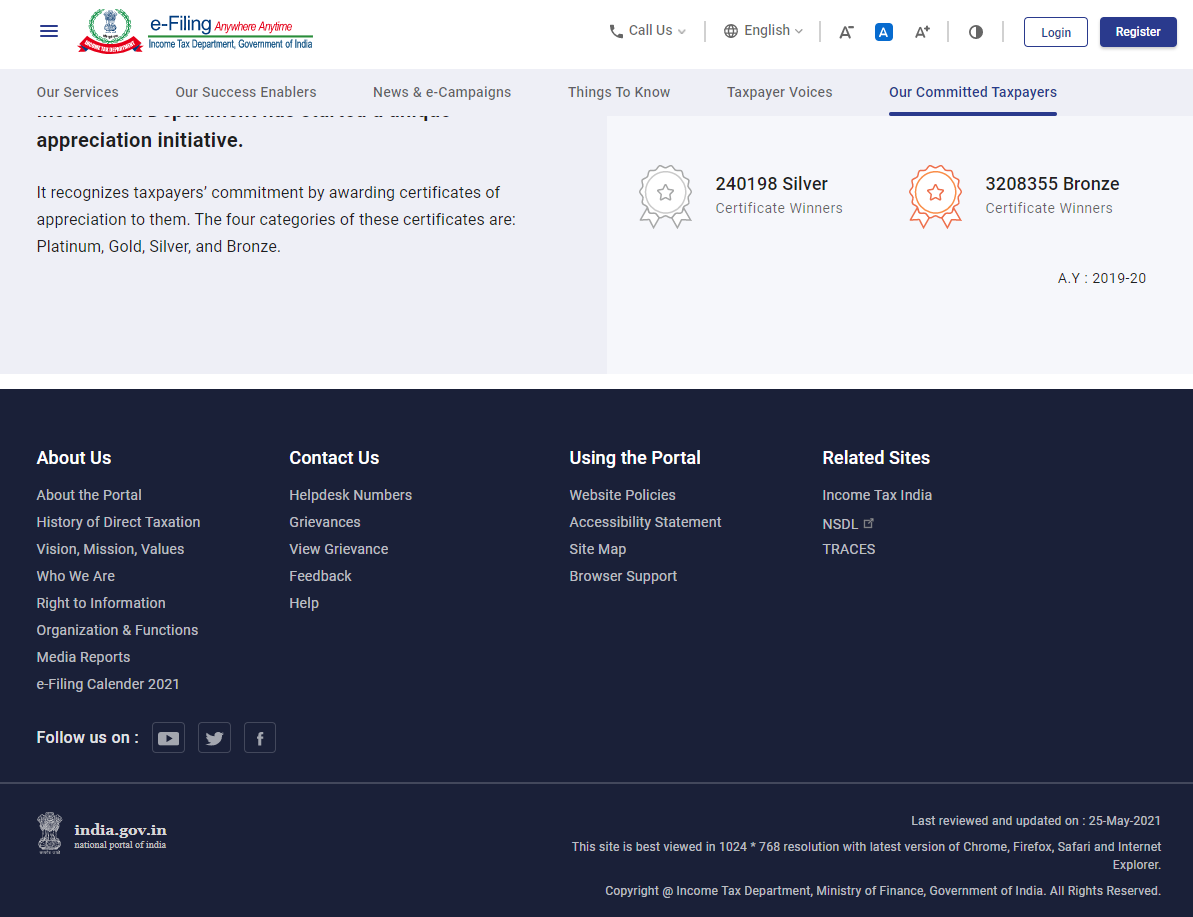 Submit Track and View Income Tax Grievance on the e-Filing Portal ...