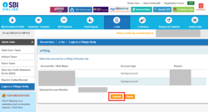 How to e-Verify ITR using SBI Net Banking? - Learn by Quicko