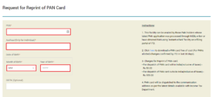 Reprint/Duplicate PAN Card Application on TIN-NSDL portal - Learn by Quicko