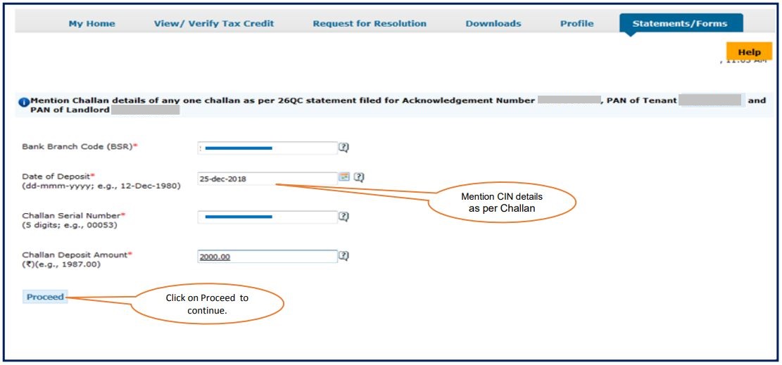 TRACES: Form 26QC Correction DSC/ AO Approval - Learn by Quicko