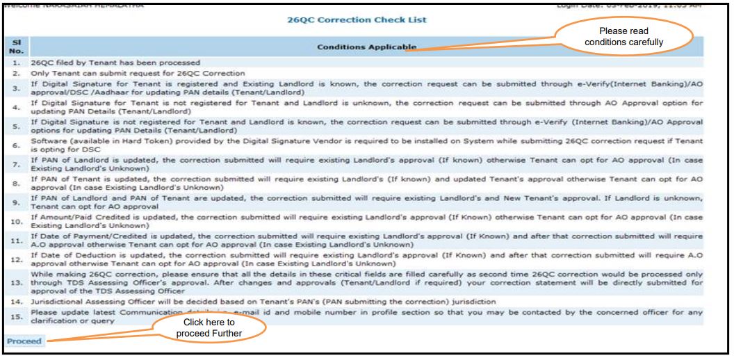 TRACES: Form 26QC Correction DSC/ AO Approval - Learn by Quicko