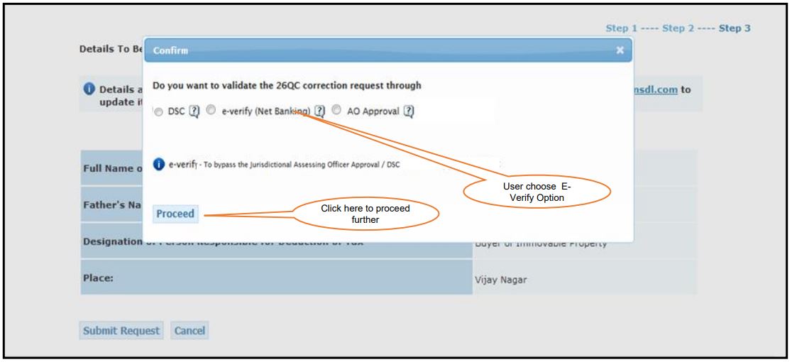 TRACES: Form 26QC Correction DSC/ AO Approval - Learn by Quicko