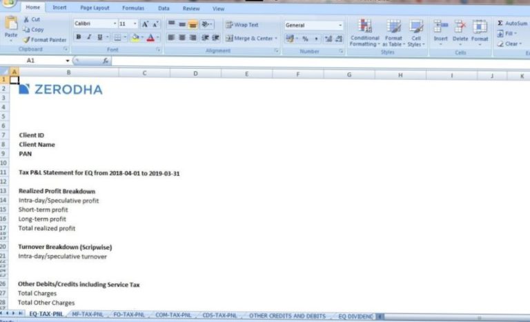 How to file ITR for Zerodha?- Learn by Quicko